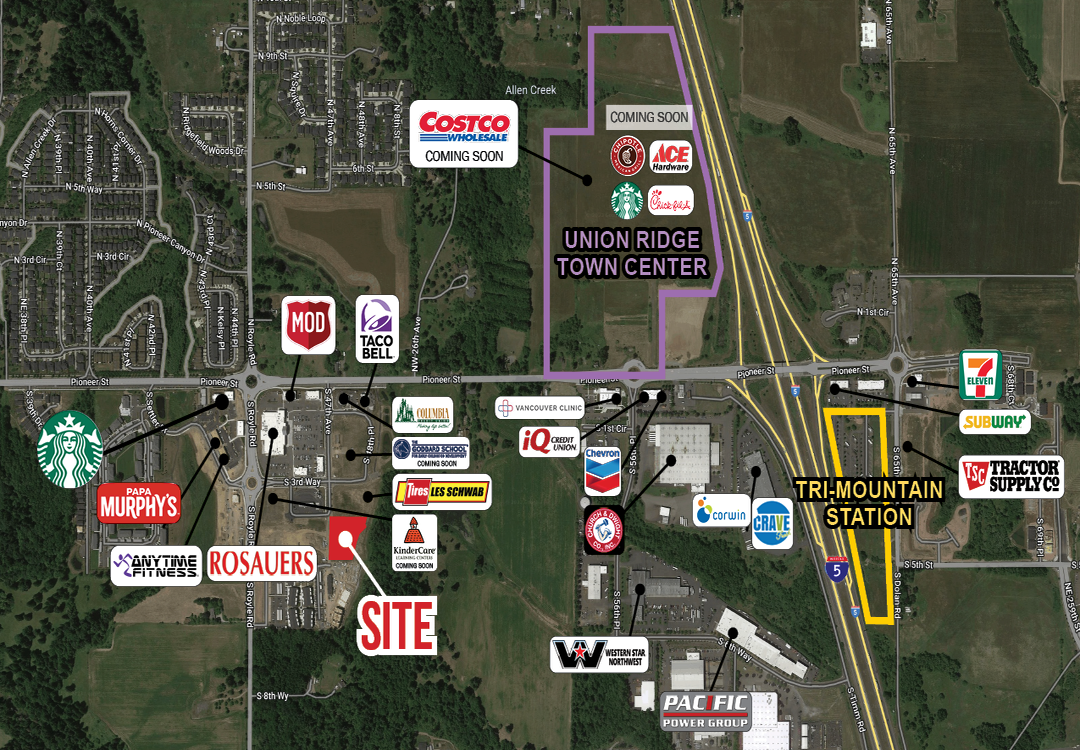 Ridgefield Commercial Land @ Discovery Ridge Ridgefield Commercial Land @ Discovery Ridge